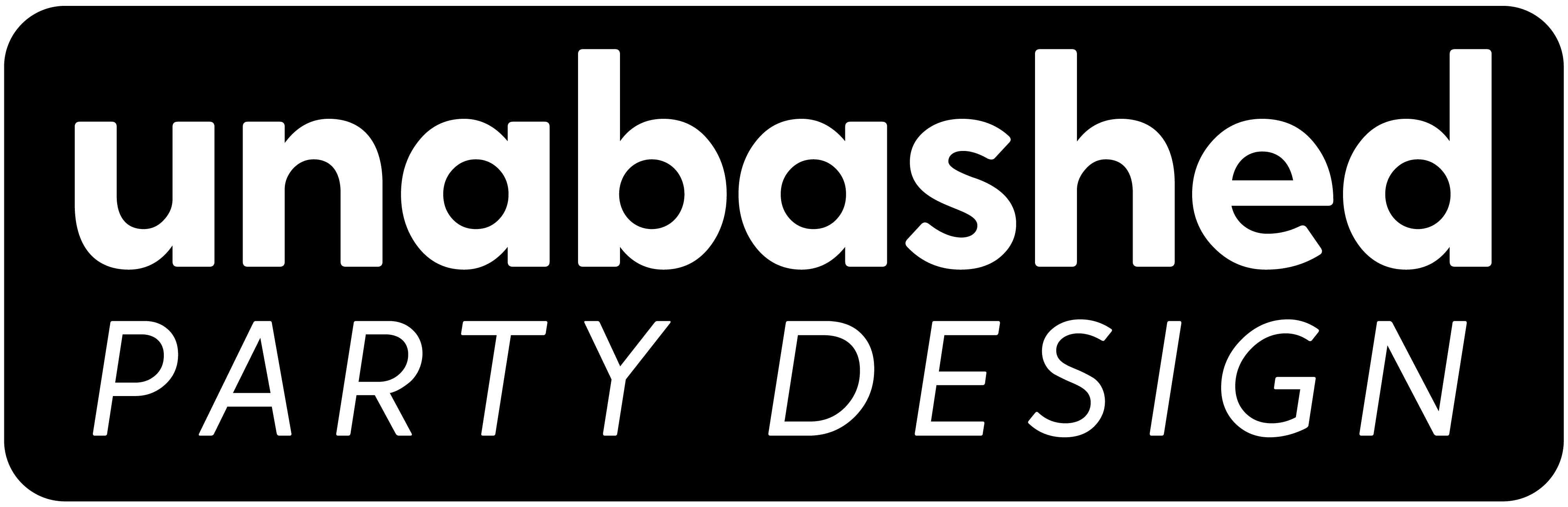 Unabashed Party Design | Let's Party!